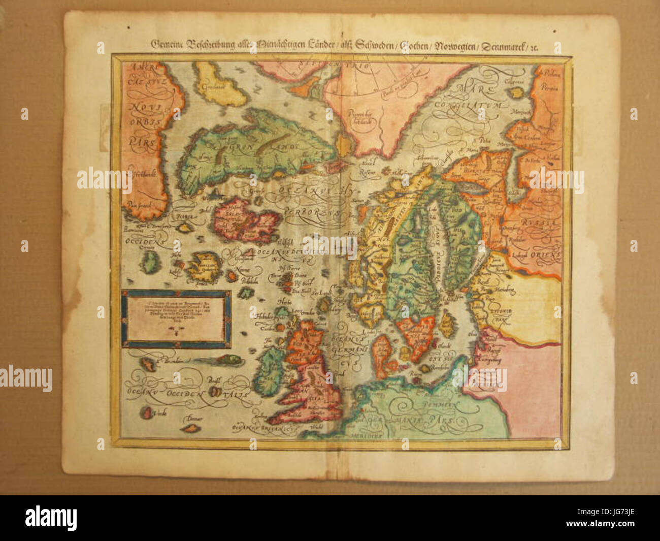 Scandinavian political map hi-res stock photography and images - Alamy