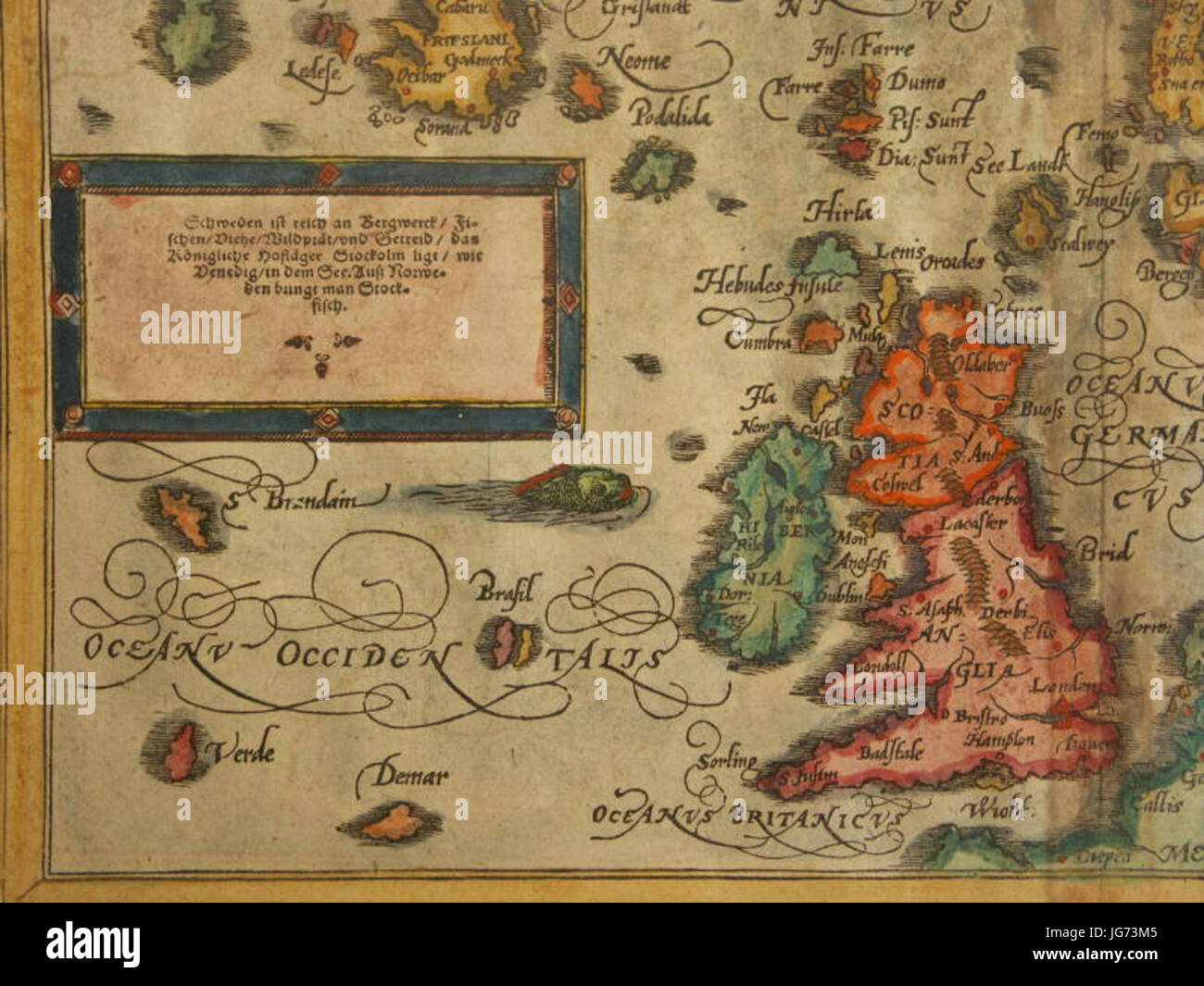Scandinavia map hi-res stock photography and images - Alamy