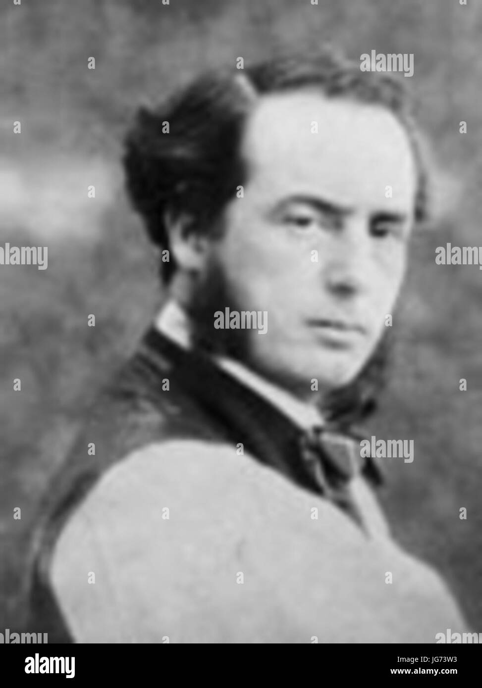 This self-portrait by Paul-Émile Miot highlights the artist's skill in ...