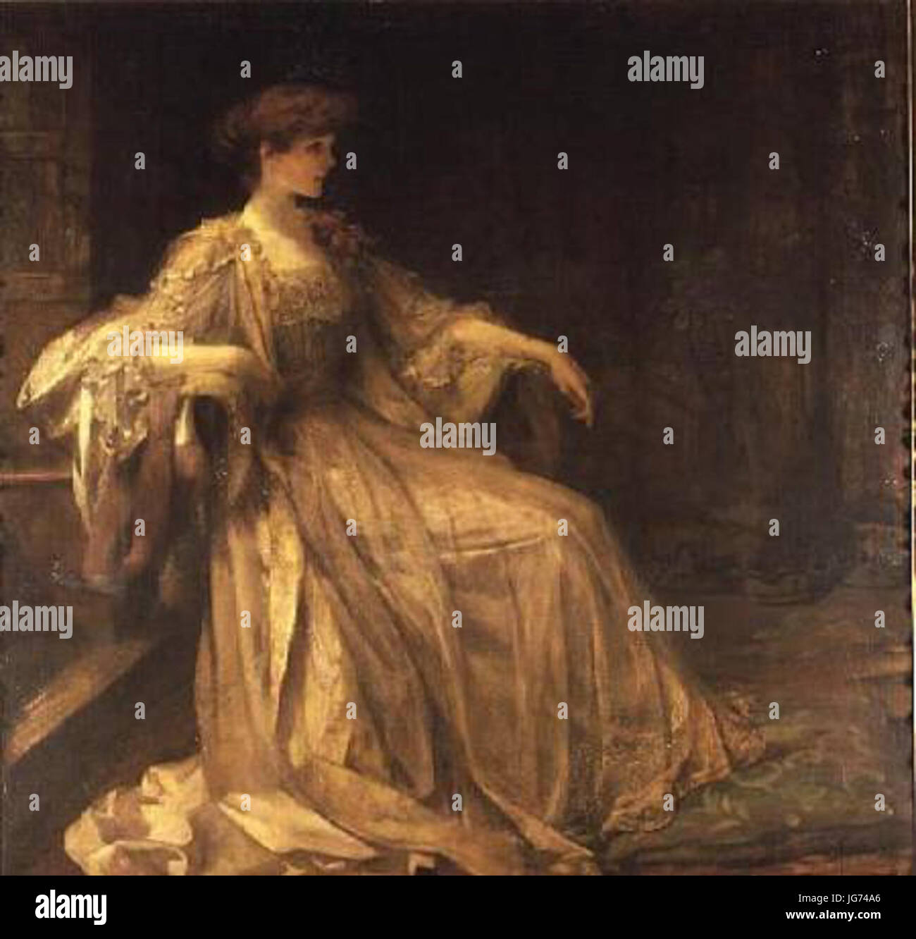 Shannon - Violet Duchess of Rutlandi Stock Photo - Alamy