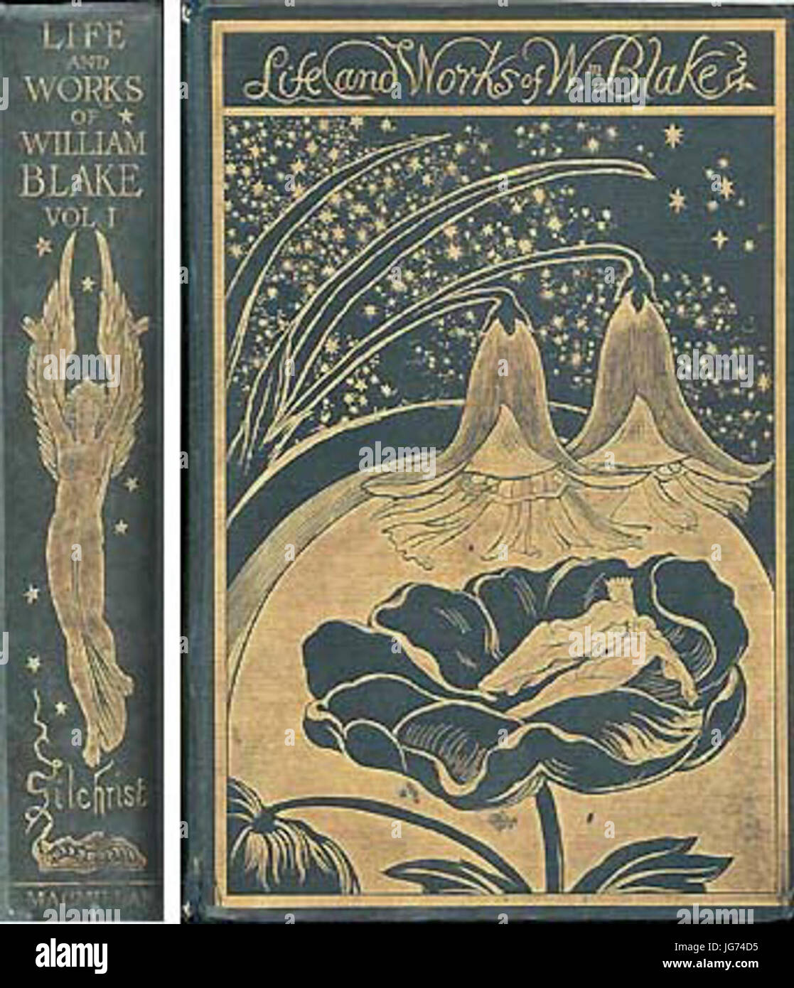 Shields William Blake book Stock Photo - Alamy