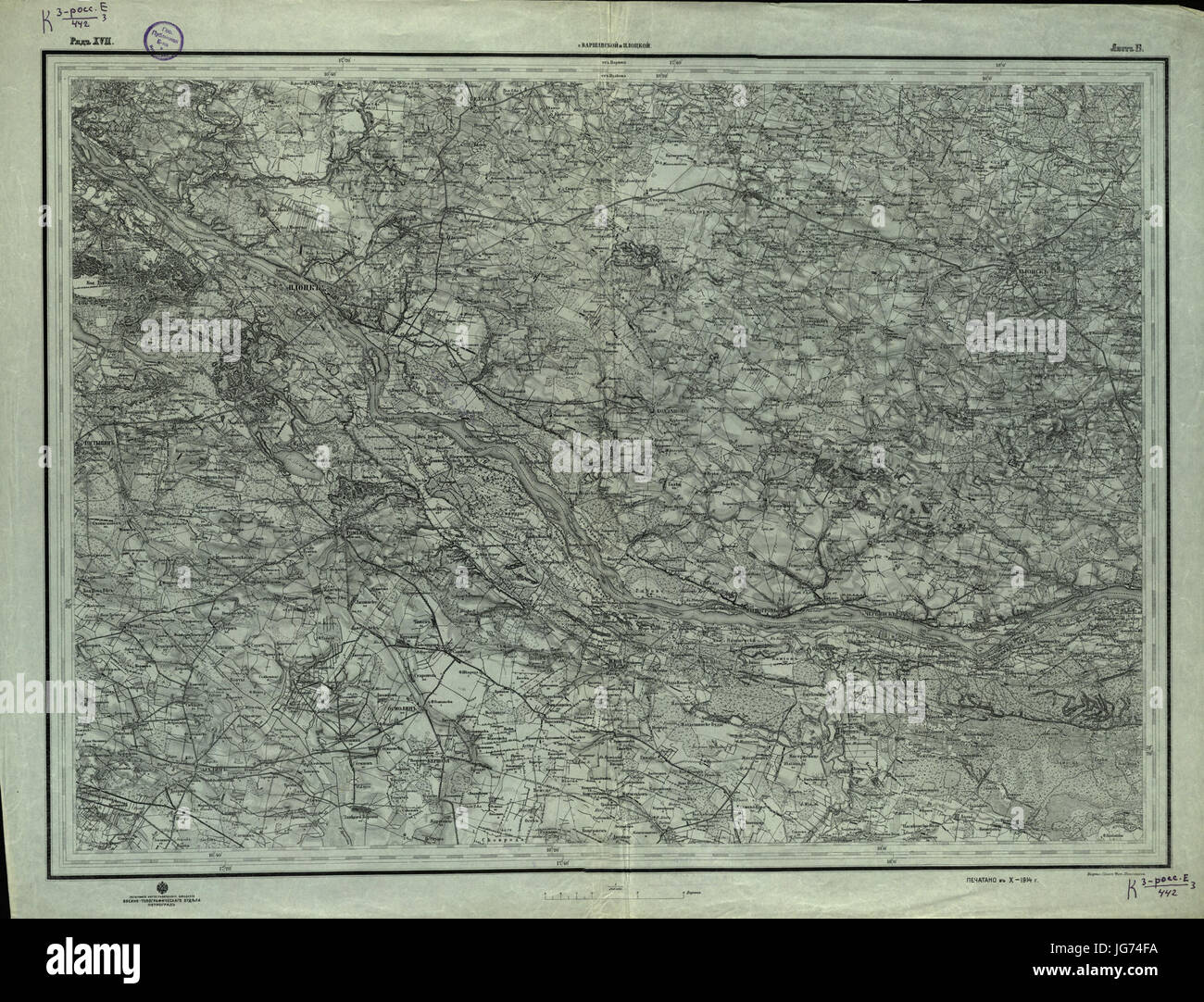 Shubert map - R17LD091 Stock Photo - Alamy