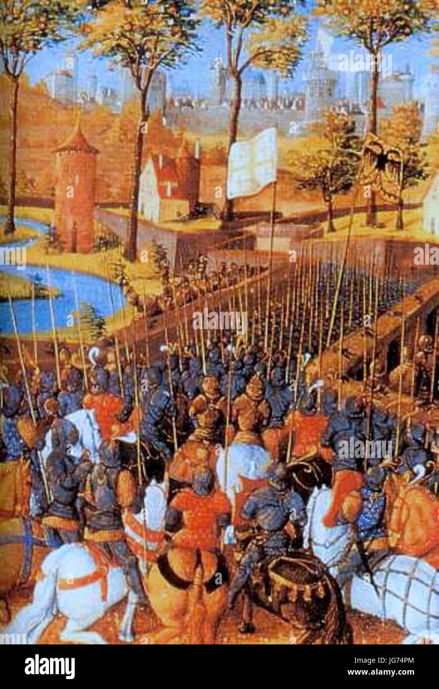 Siege of Damascus second crusade Stock Photo - Alamy