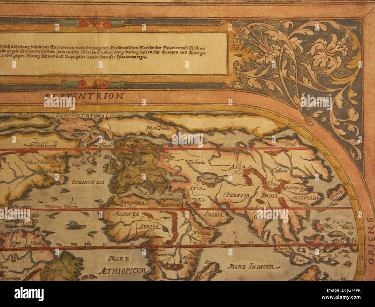 Map of the world North east28158029 Stock Photo - Alamy