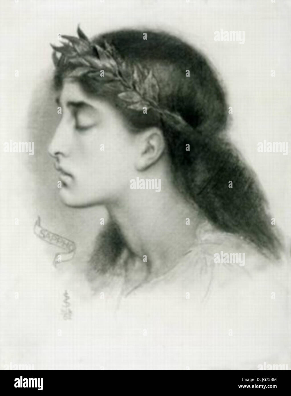 Portrait sappho hi-res stock photography and images - Alamy