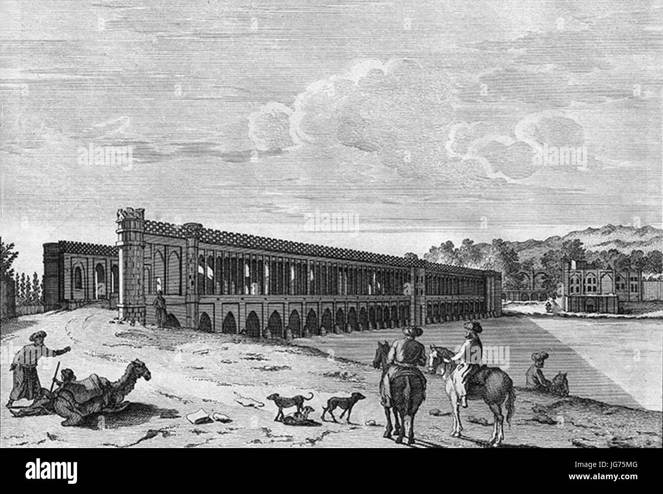 Si-o-se Pol by Cornelis de Bruyn Stock Photo - Alamy