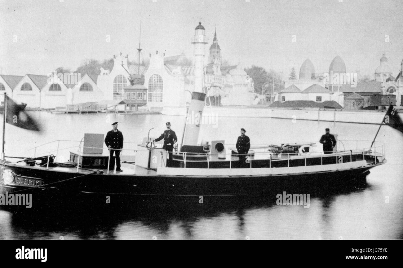 Sjöångsprutan St Erik 1897 Stock Photo - Alamy