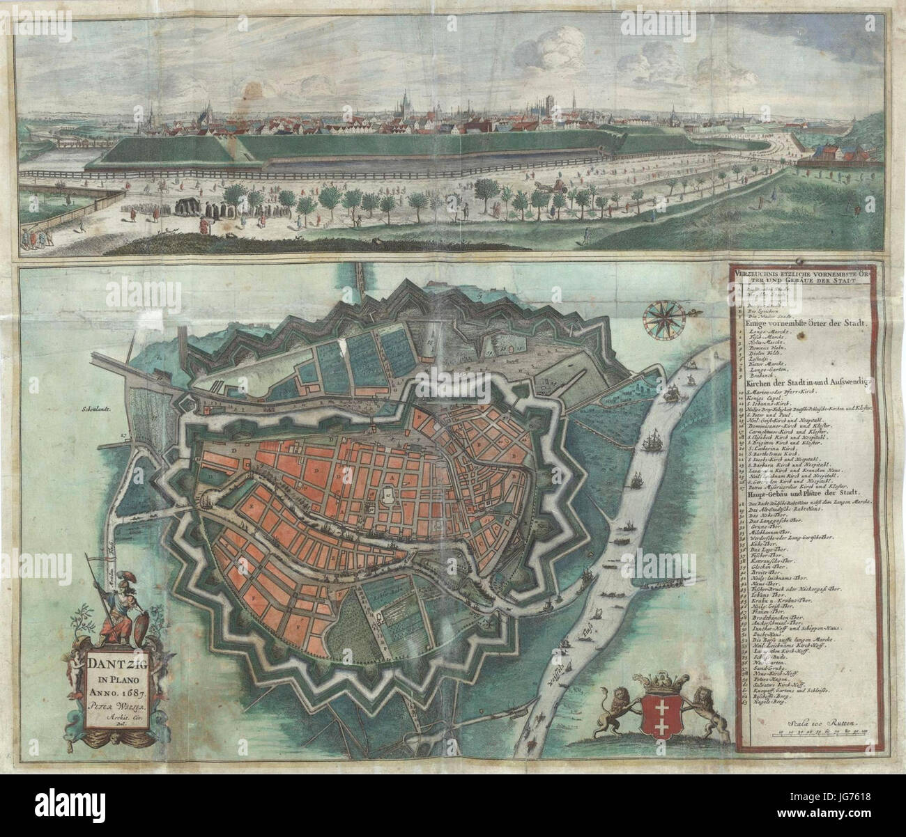 Mapa gdanska hi-res stock photography and images - Alamy