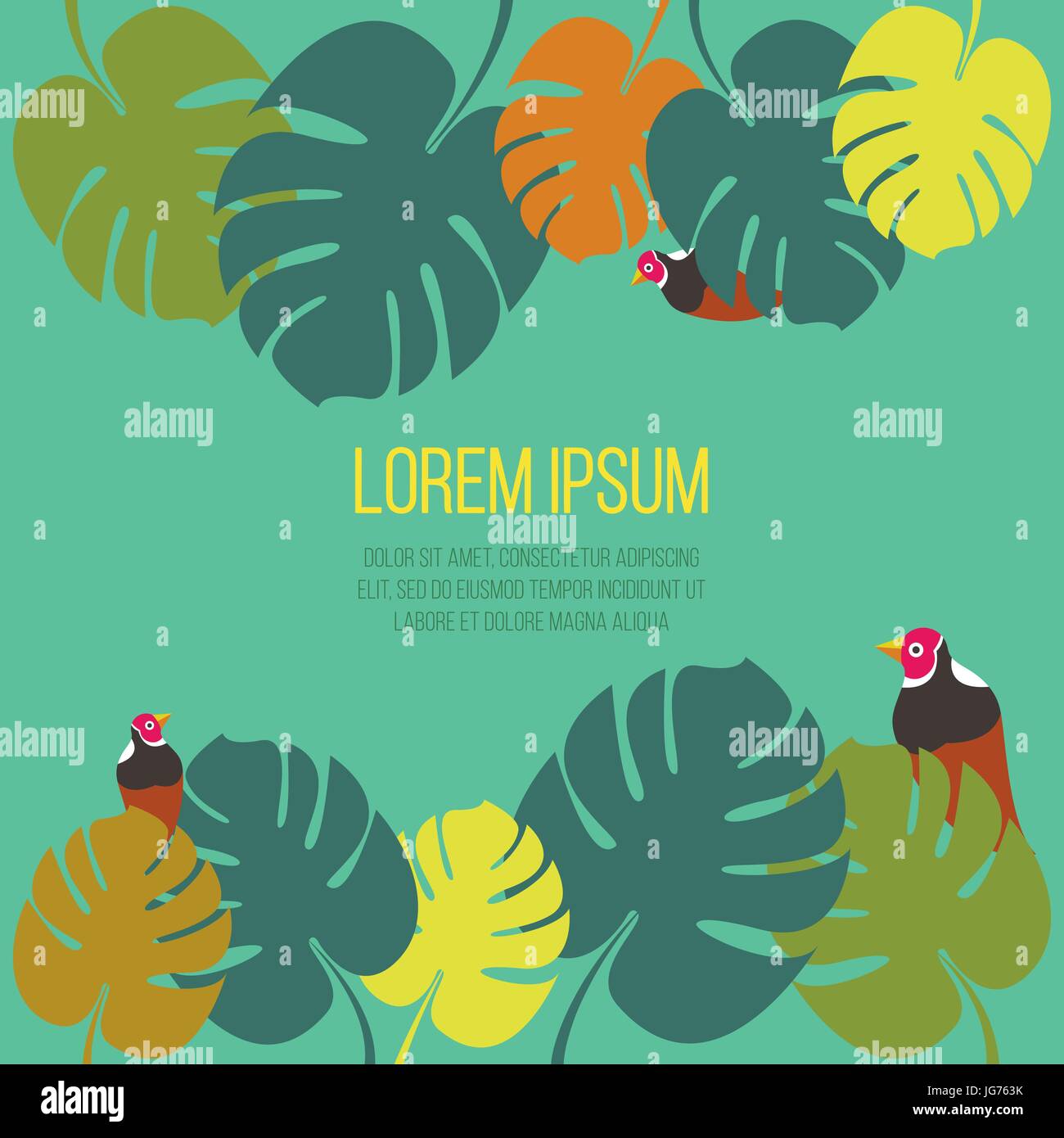 Tropical Background Vector