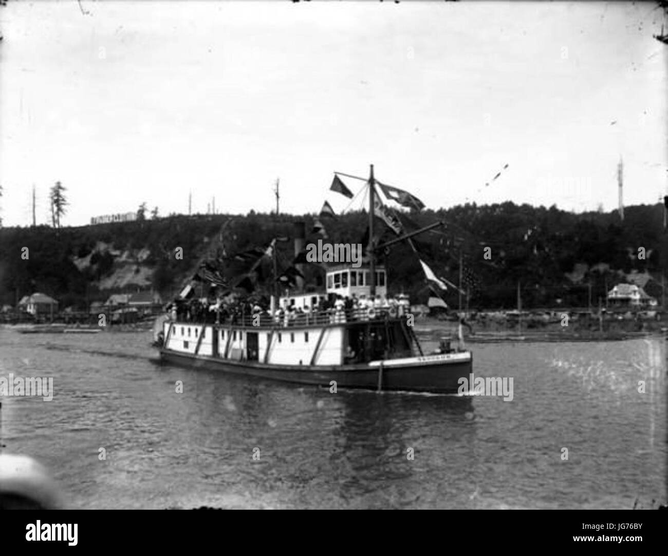 Skookum 28sternwheeler29 ca 1907 Stock Photo - Alamy
