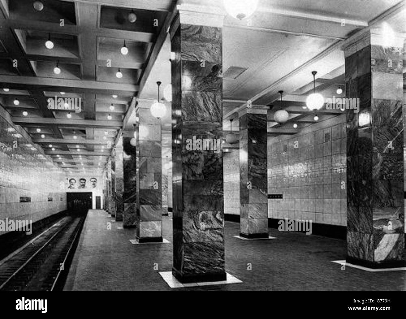 Moscow russia soviet era Black and White Stock Photos & Images - Alamy