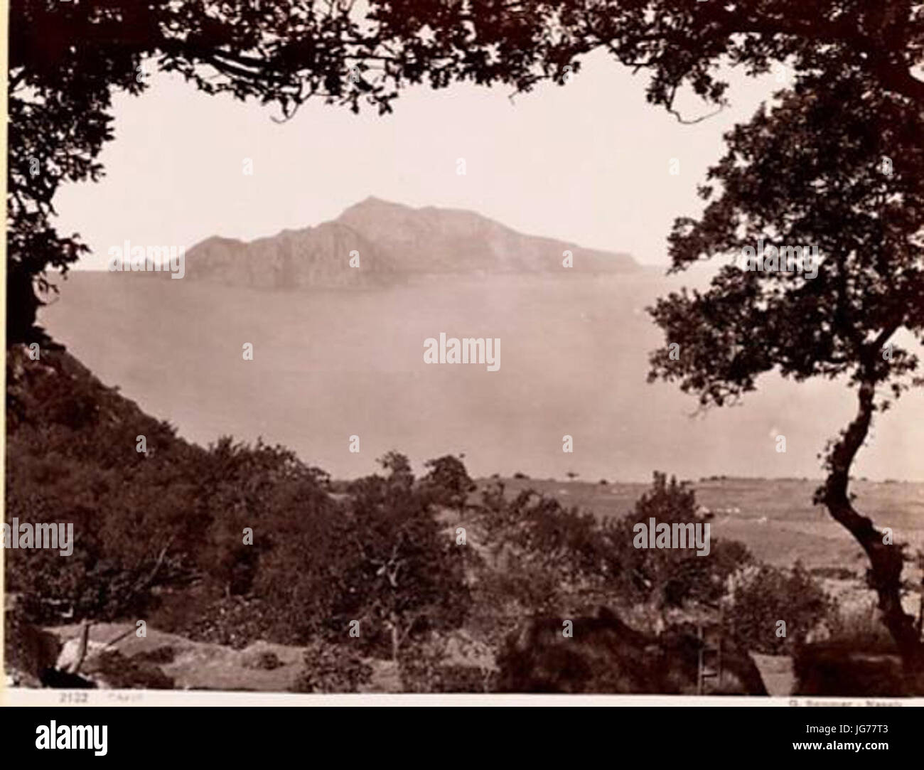 Penisola sorrentina map hi-res stock photography and images - Alamy