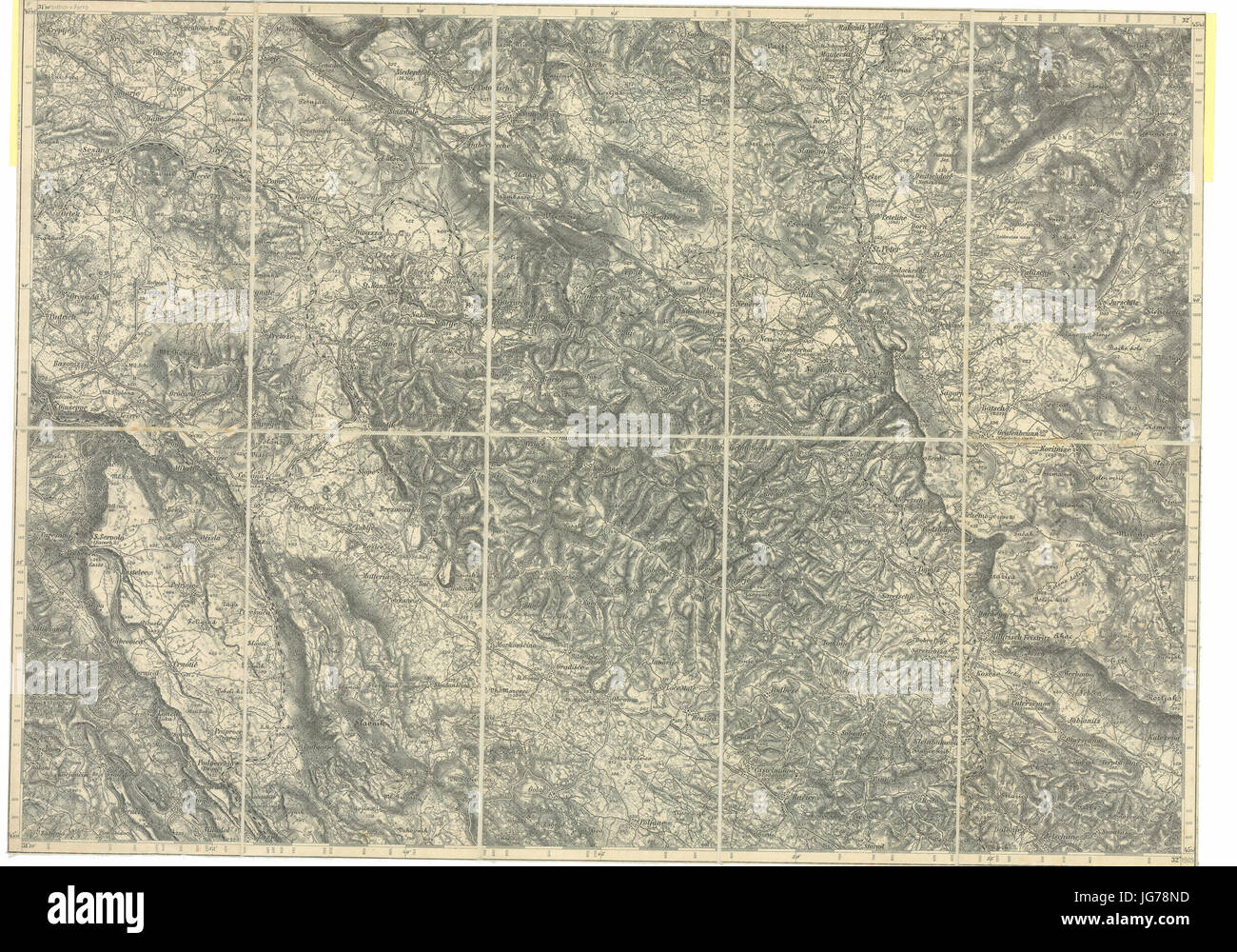 Austro hungarian empire map hi-res stock photography and images - Alamy