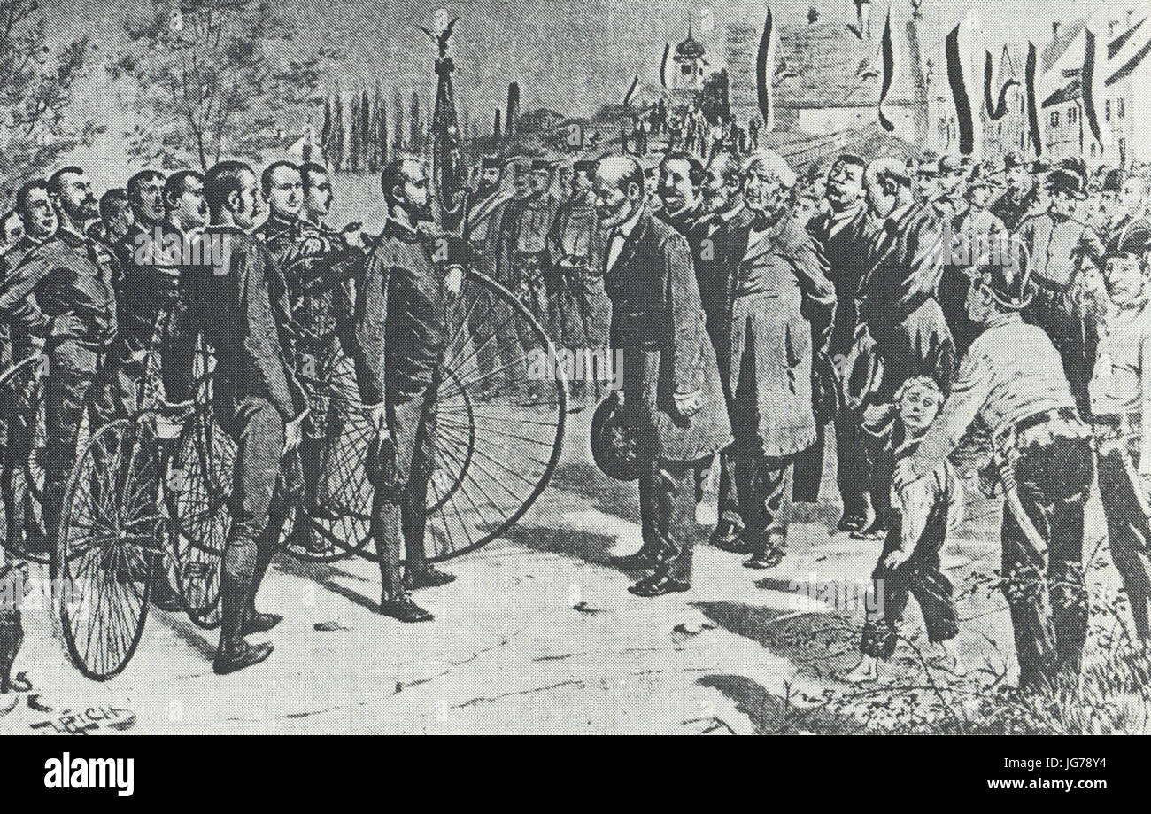 Sport v krơA1lovství českém 005 Stock Photo - Alamy