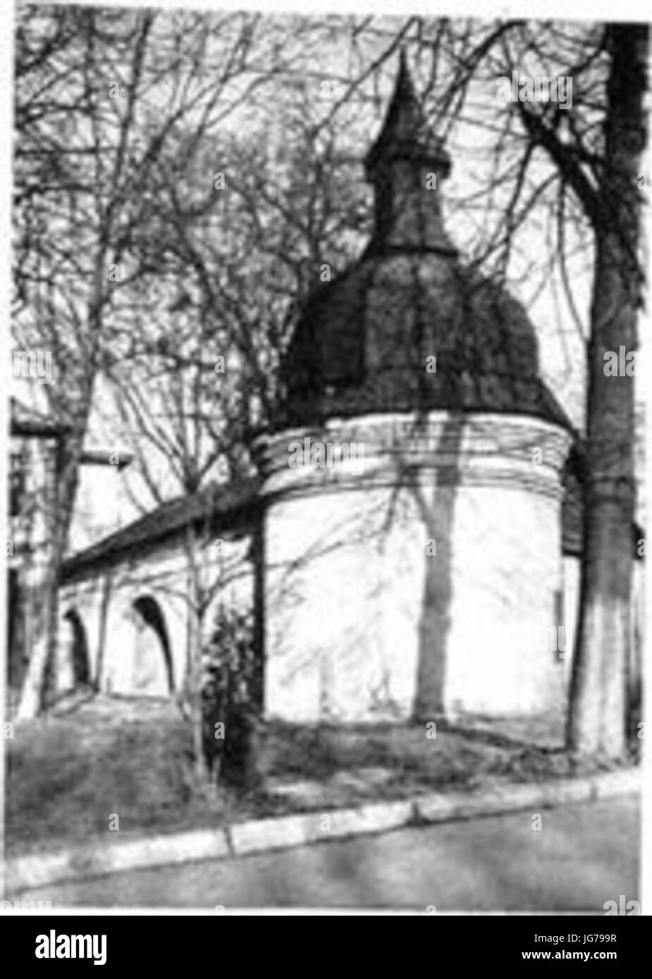 Monastery features Black and White Stock Photos & Images - Alamy