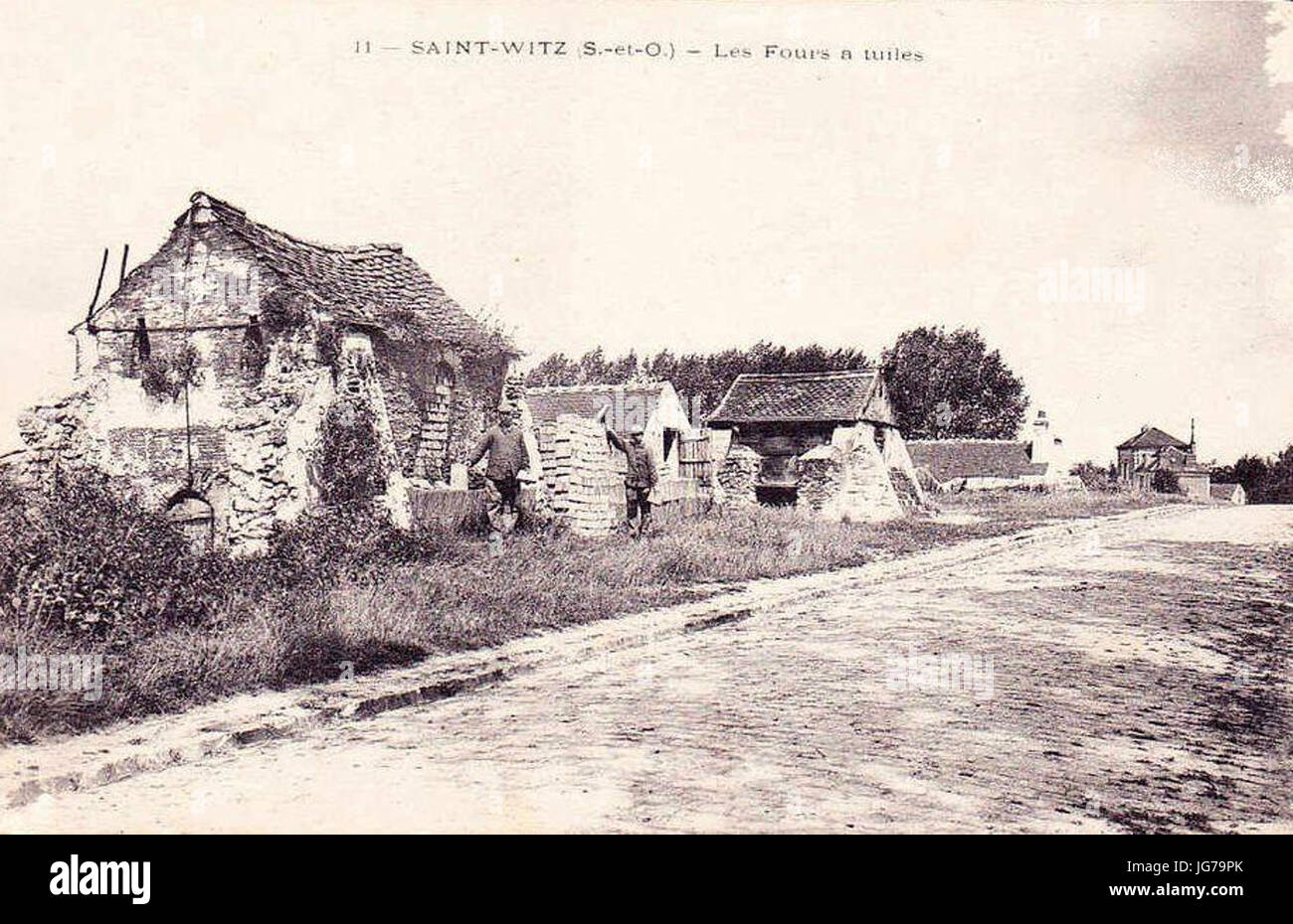 St Witz, fours à tuiles Stock Photo - Alamy