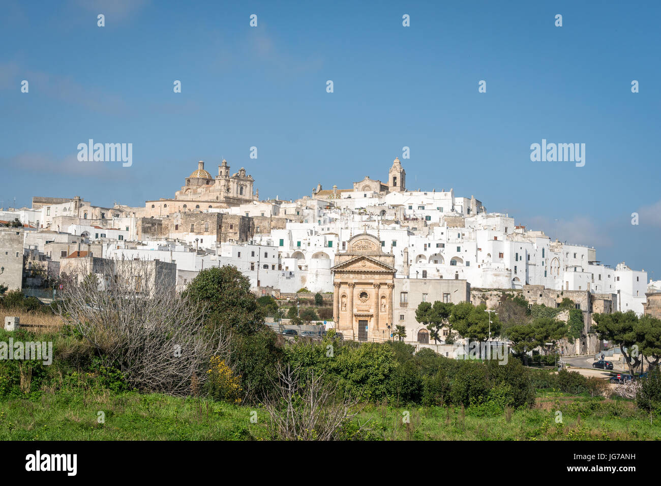 Ostuni white city in italy hi-res stock photography and images - Alamy