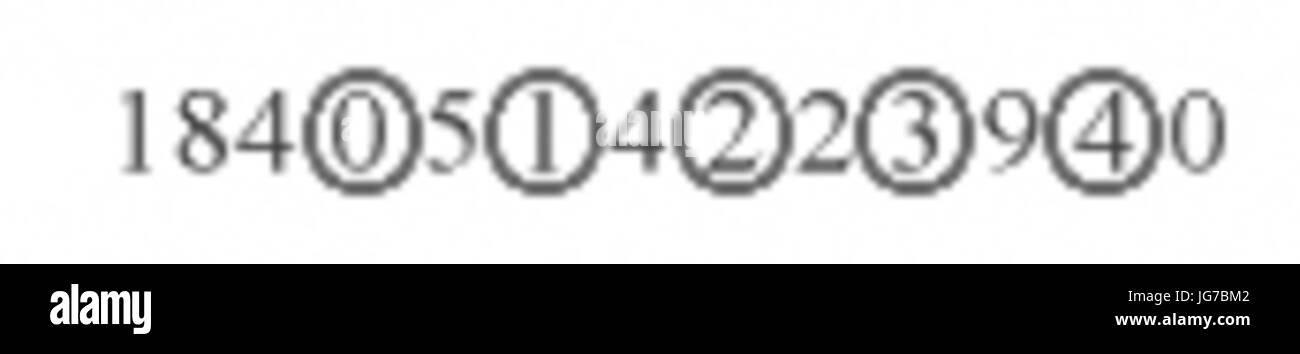 Decimal fractions Cut Out Stock Images & Pictures - Alamy