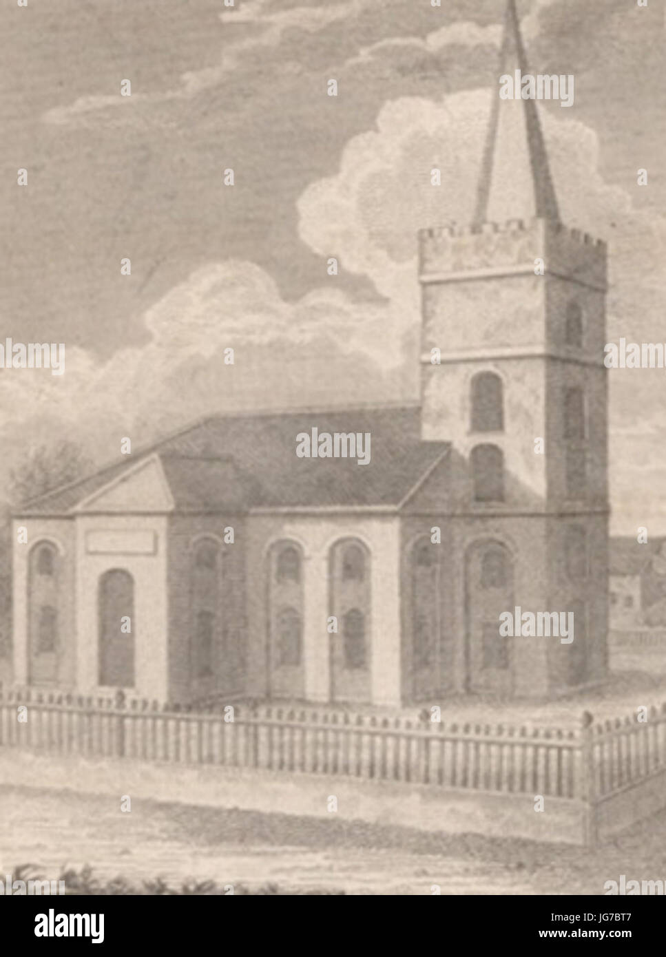St-John s Church Belize 1825 Stock Photo - Alamy