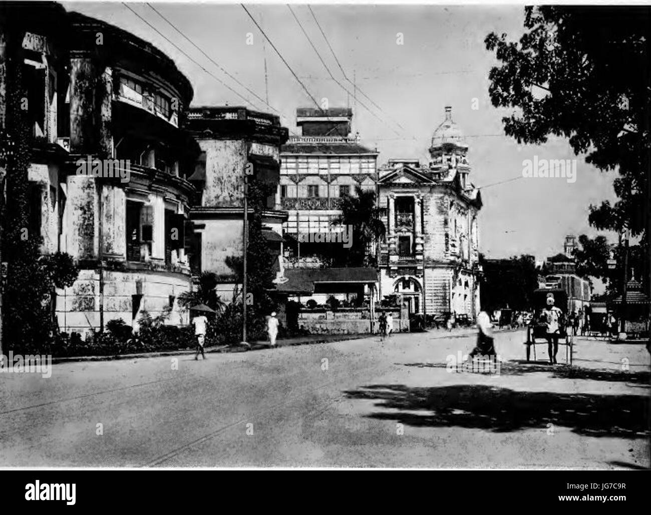 Strand Road Rangoon Stock Photo - Alamy
