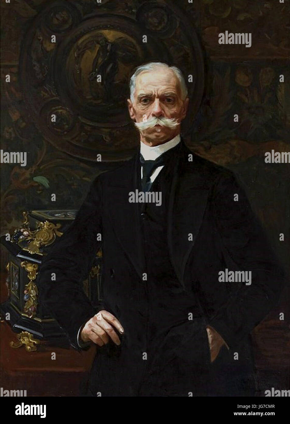 Strzałecki Portrait of Antoni Strzałecki Stock Photo - Alamy