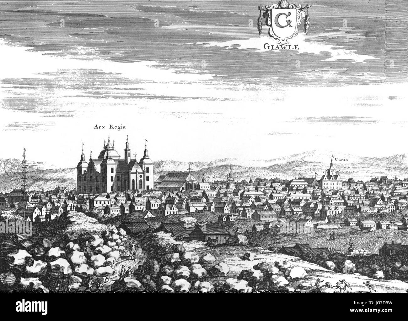 Map of gavle hi-res stock photography and images - Alamy