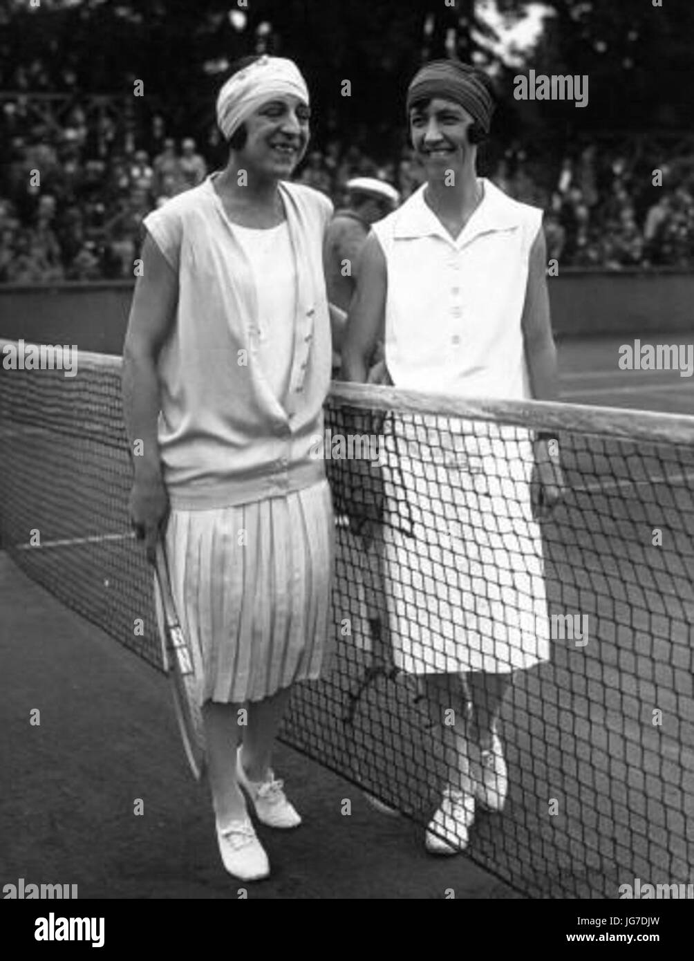 Suzanne Lenglen Dorothy Shepherd Barron 1926 Stock Photo - Alamy
