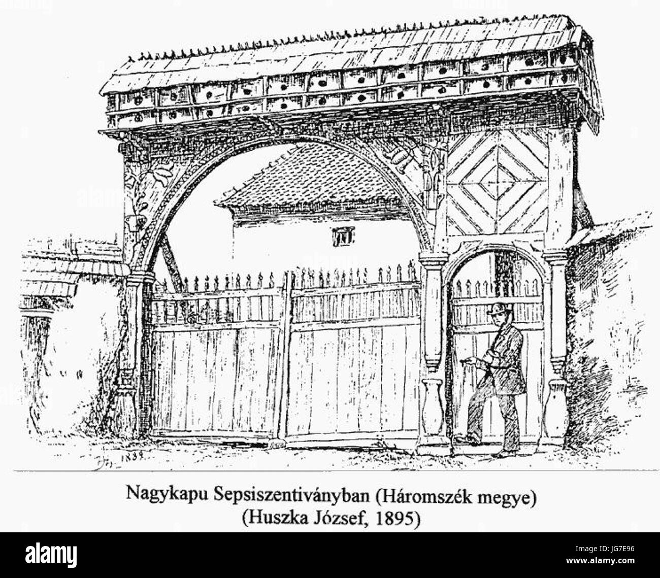 Szekler gates hi-res stock photography and images - Alamy