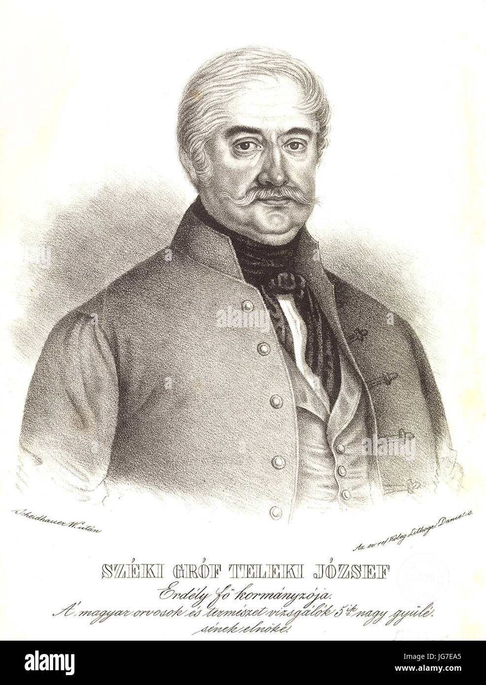 Széki Teleki József Stock Photo - Alamy