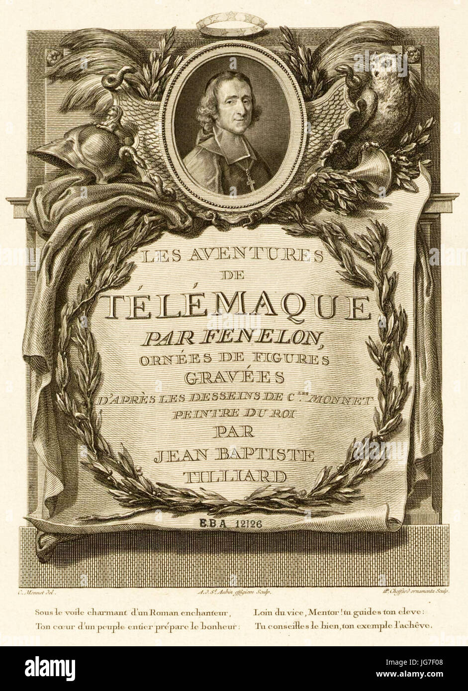 Télémaque title page - INHA Stock Photo - Alamy