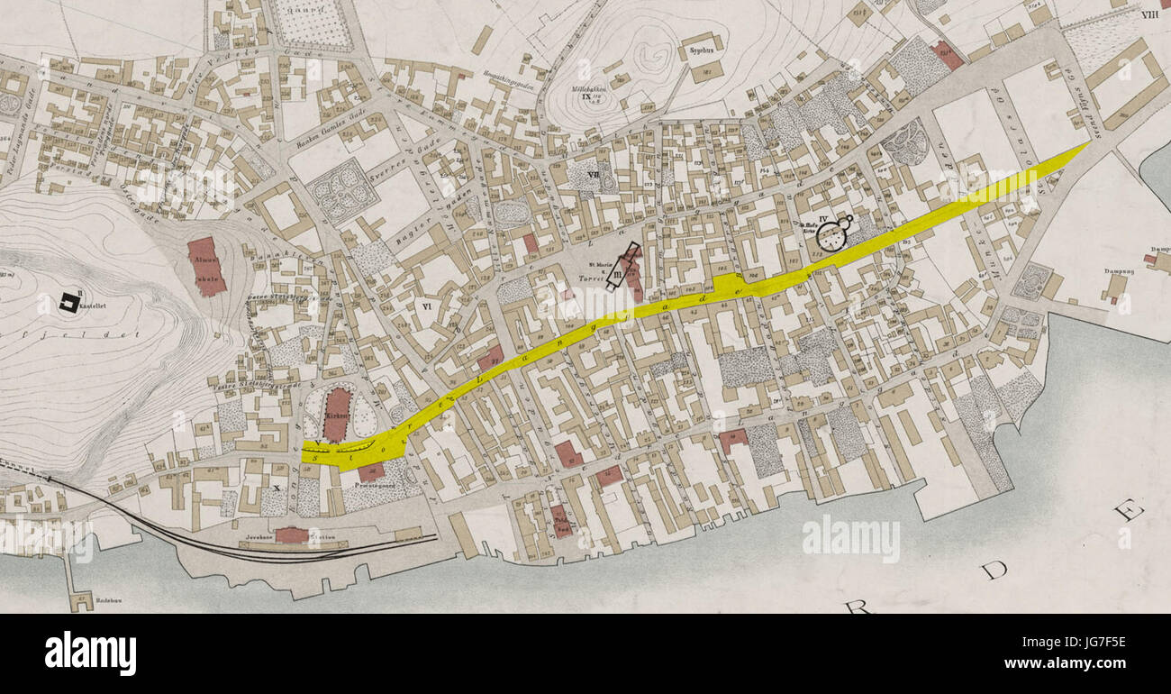 Map Of Tonsberg High Resolution Stock Photography and Images - Alamy