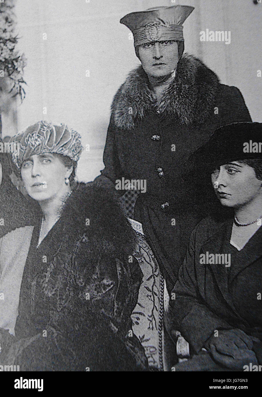 Maria koburg z córkami Stock Photo - Alamy
