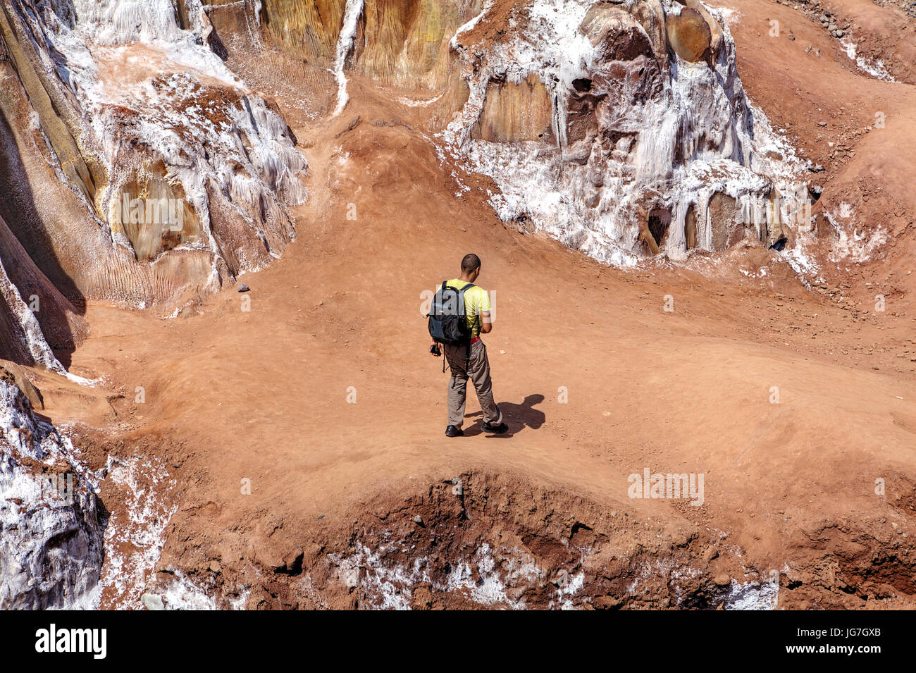 Hormuz Island, Hormozgan Province, Iran - 17 april, 2017: Iranian ...