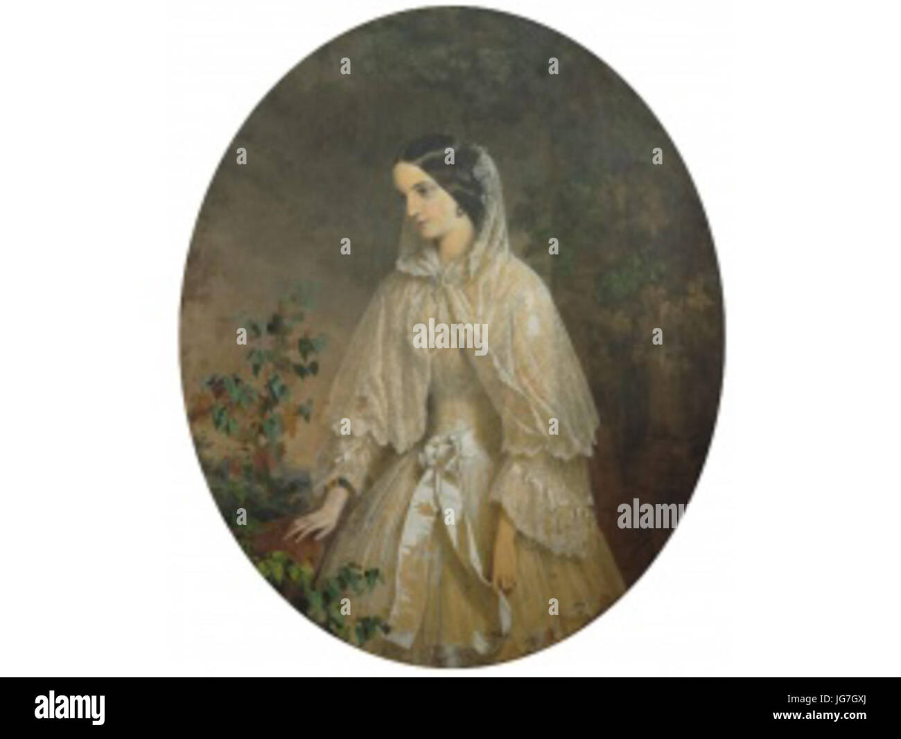 Maria Nikolaevna of Russia by M.Zichy 28priv.coll.29 Stock Photo - Alamy