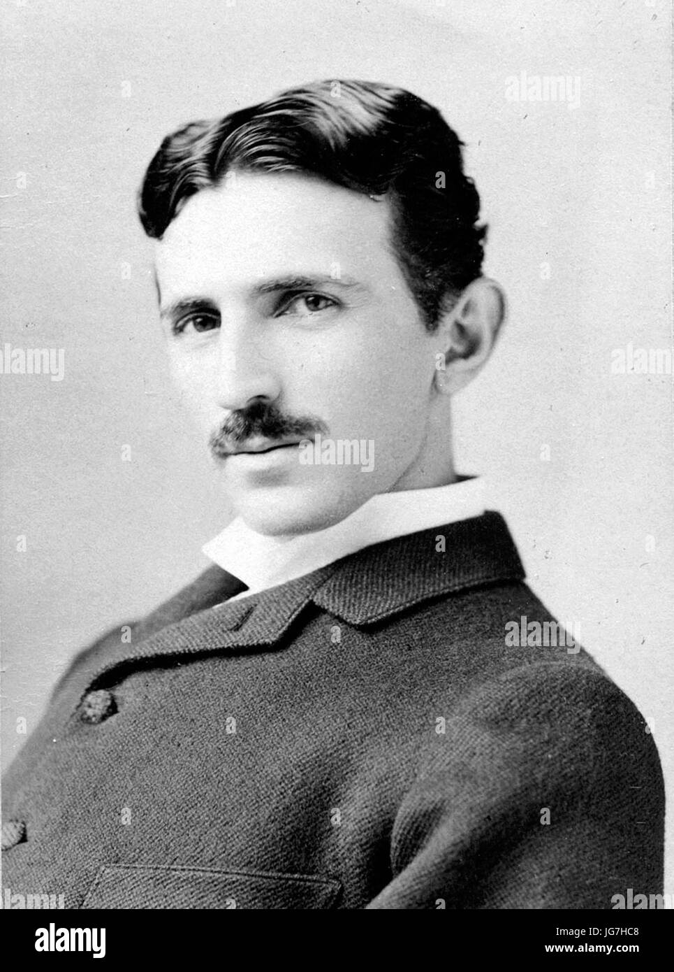 Tesla white Black and White Stock Photos & Images - Alamy