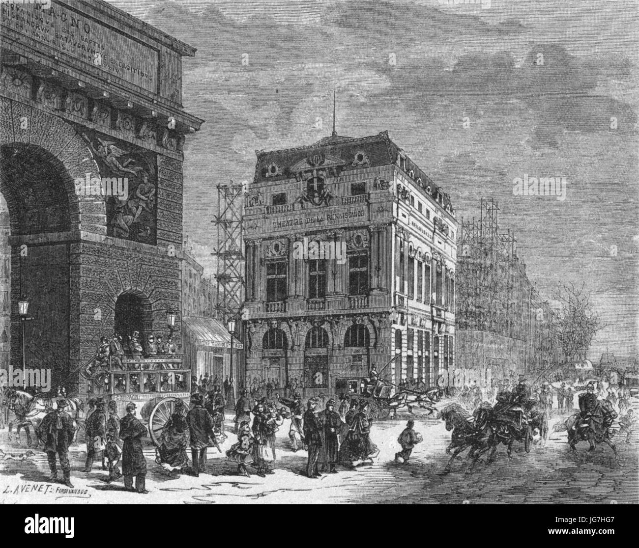 Renaissance influence architecture Black and White Stock Photos ...