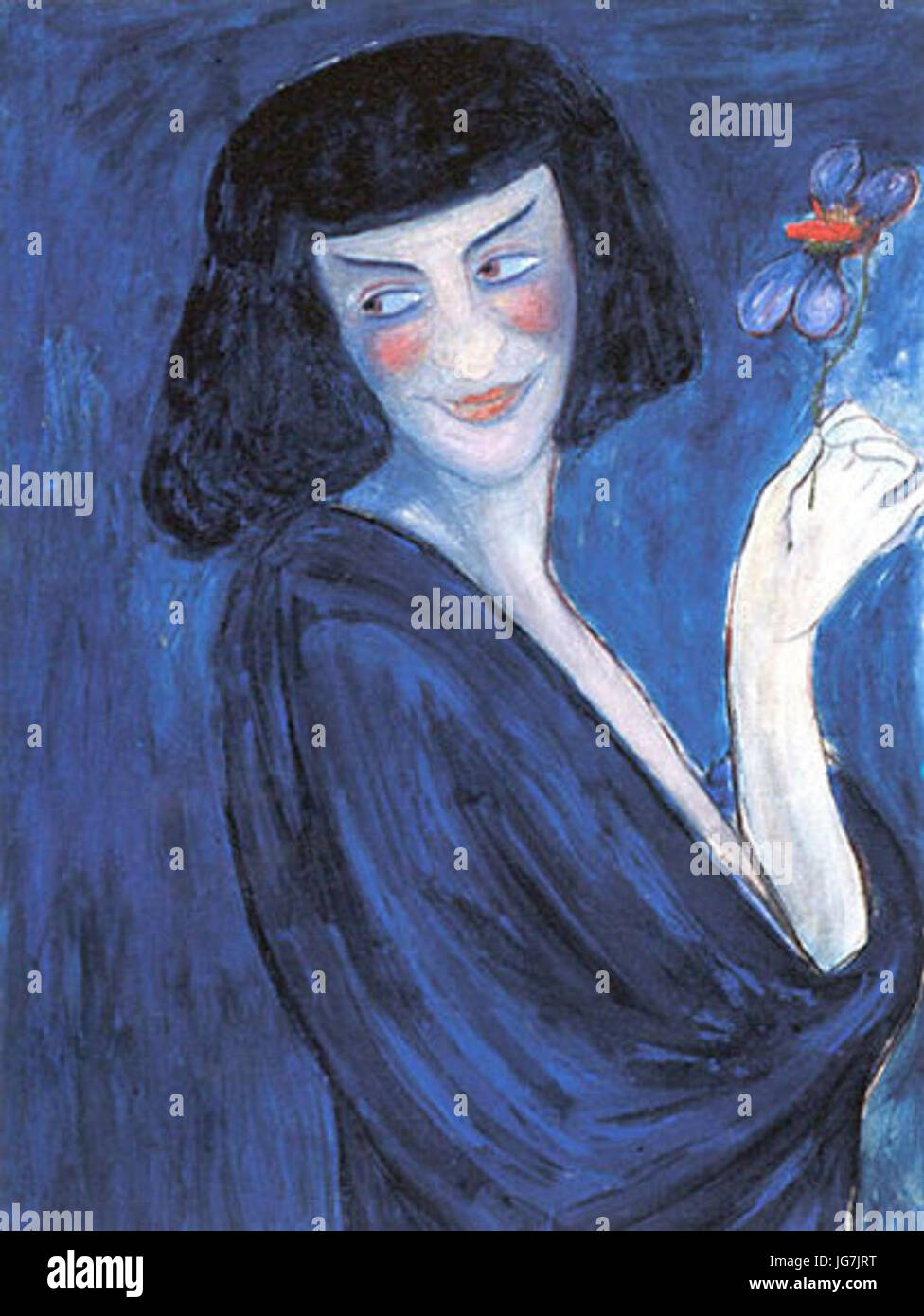 Marianne von Werekin Der Tänzer Sacharoff 1909 Stock Photo - Alamy