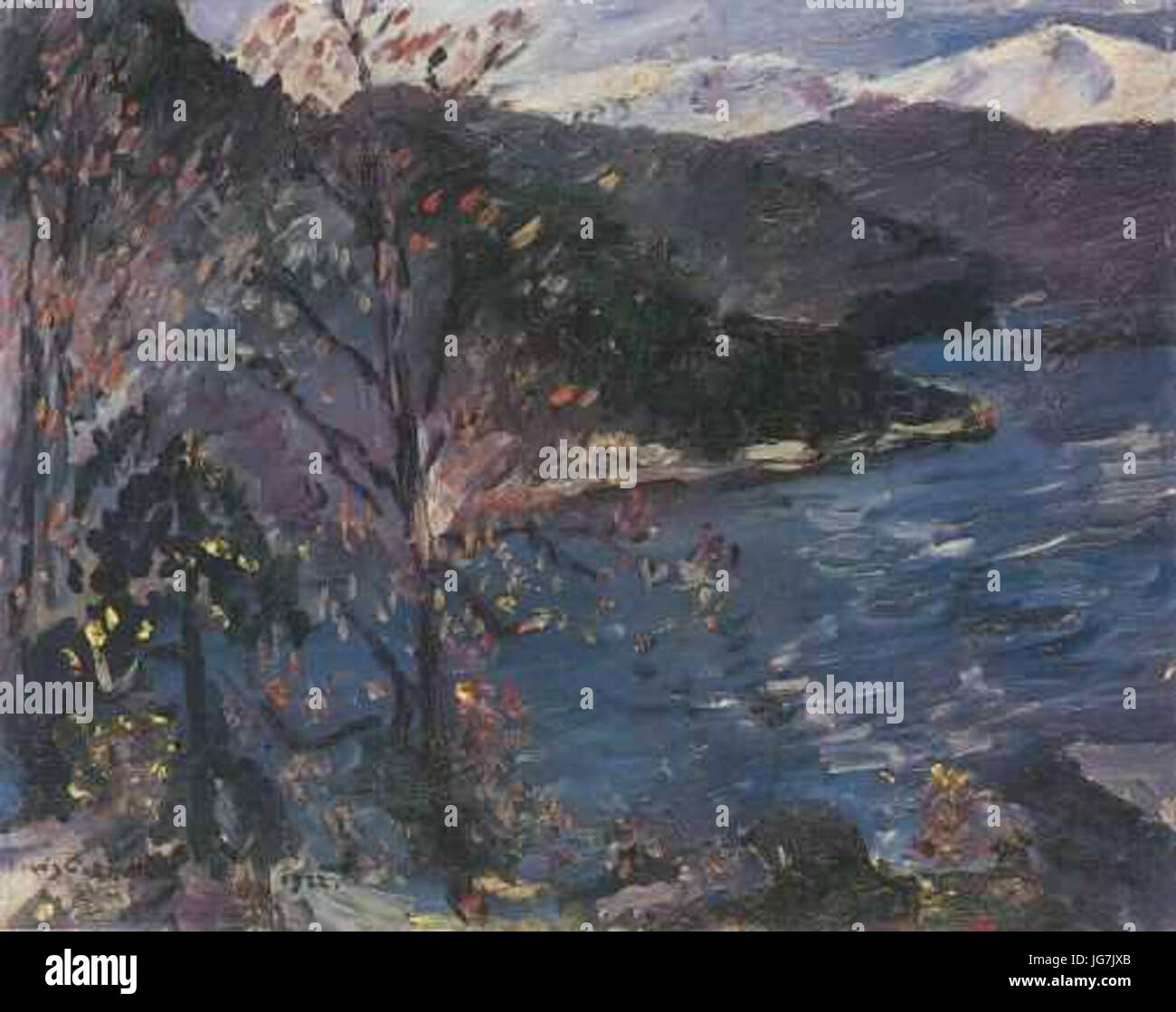 Lovis Corinth Walchensee im Herbst 28Sammlung Leo Lewin und Ismar ...