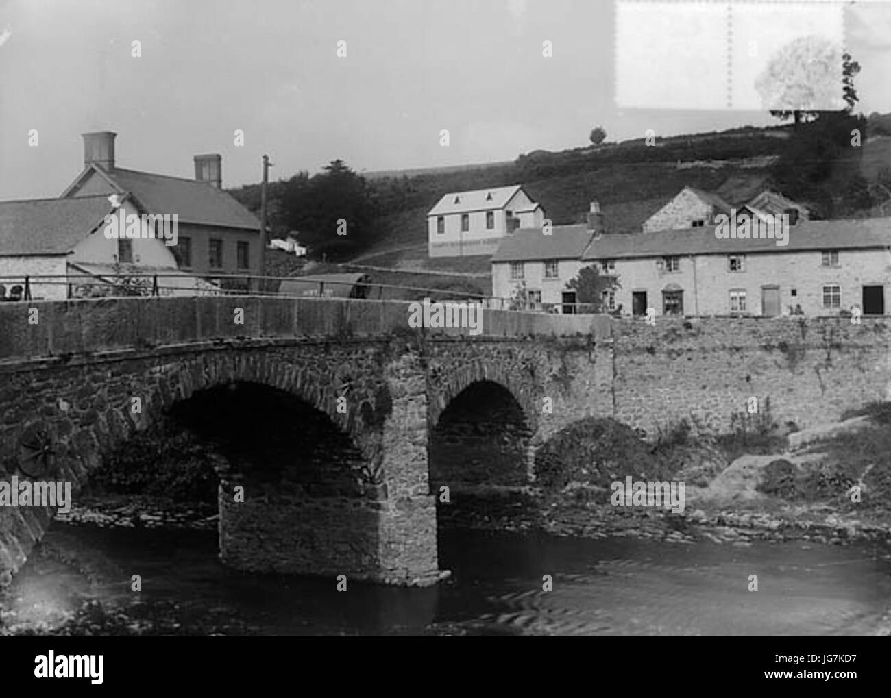 The first secondary school Llanfair Caereinion NLW3363550 Stock Photo ...