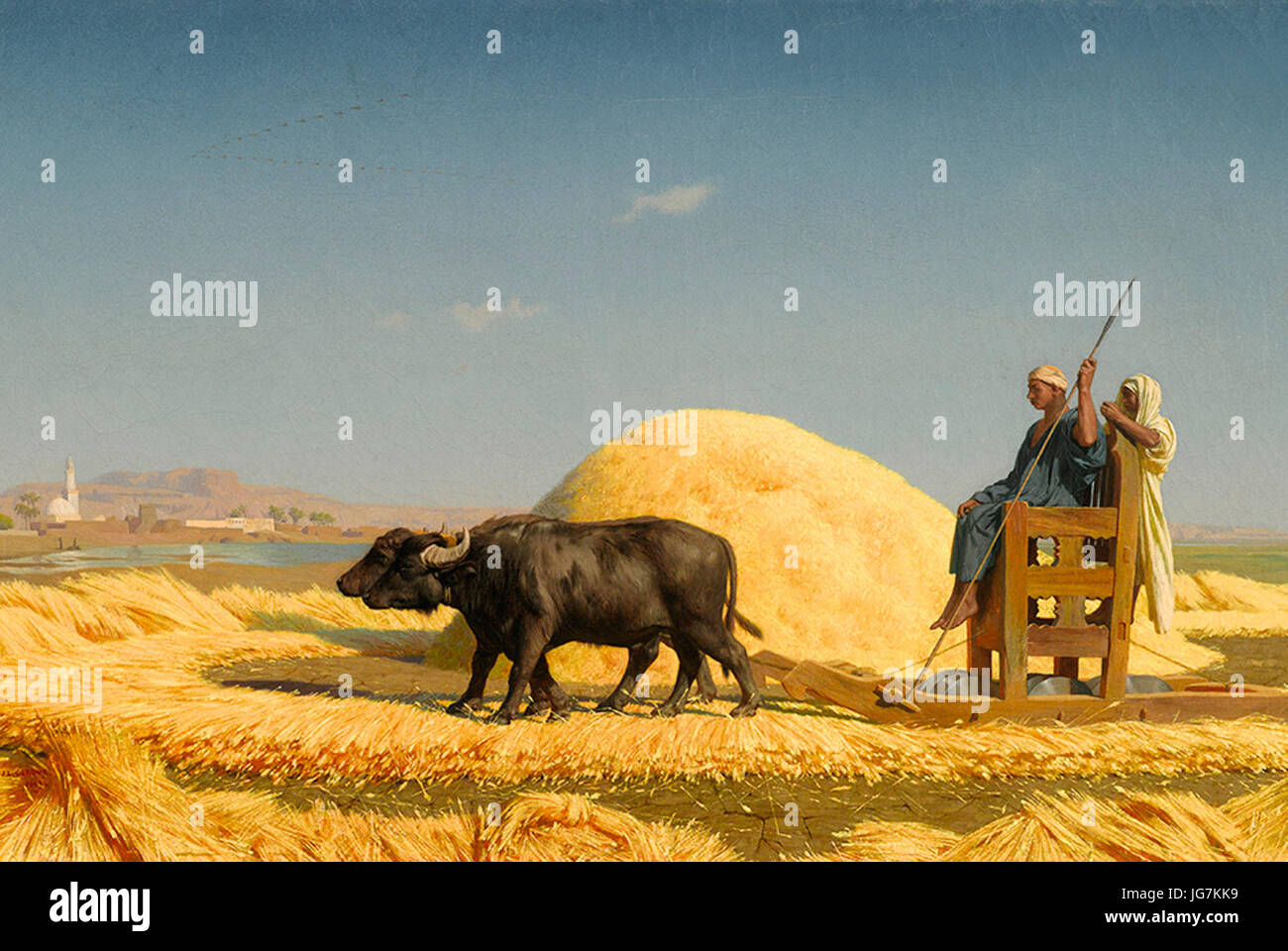 Ancient egypt agriculture grain hi-res stock photography and images - Alamy