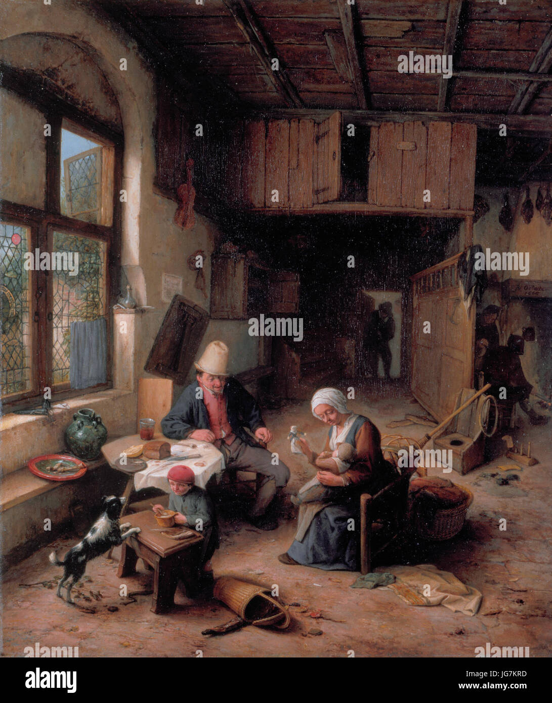 Peasant cottage interior hi-res stock photography and images - Alamy