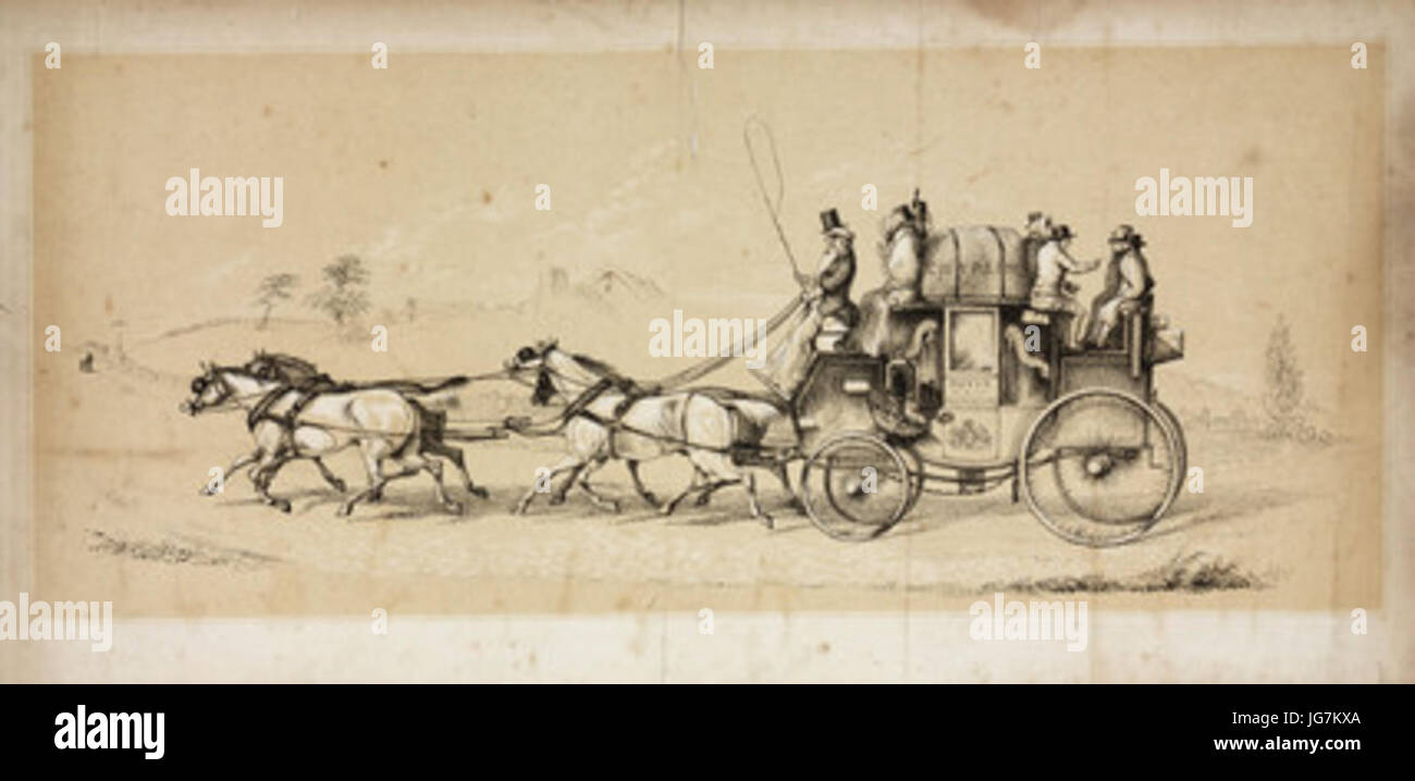 London coach 18th century hi-res stock photography and images - Alamy