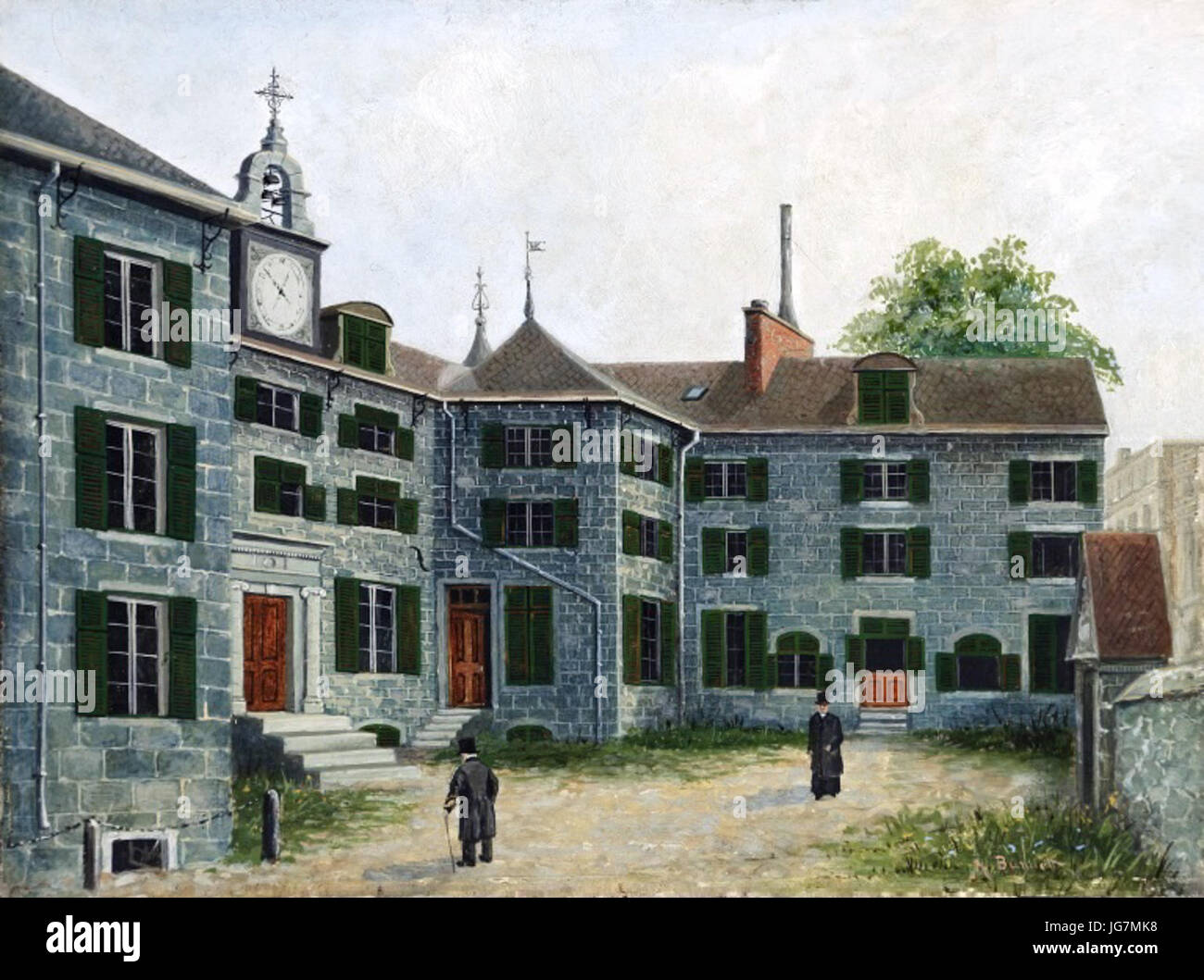 The Seminary of St. Sulpice Montreal Stock Photo - Alamy