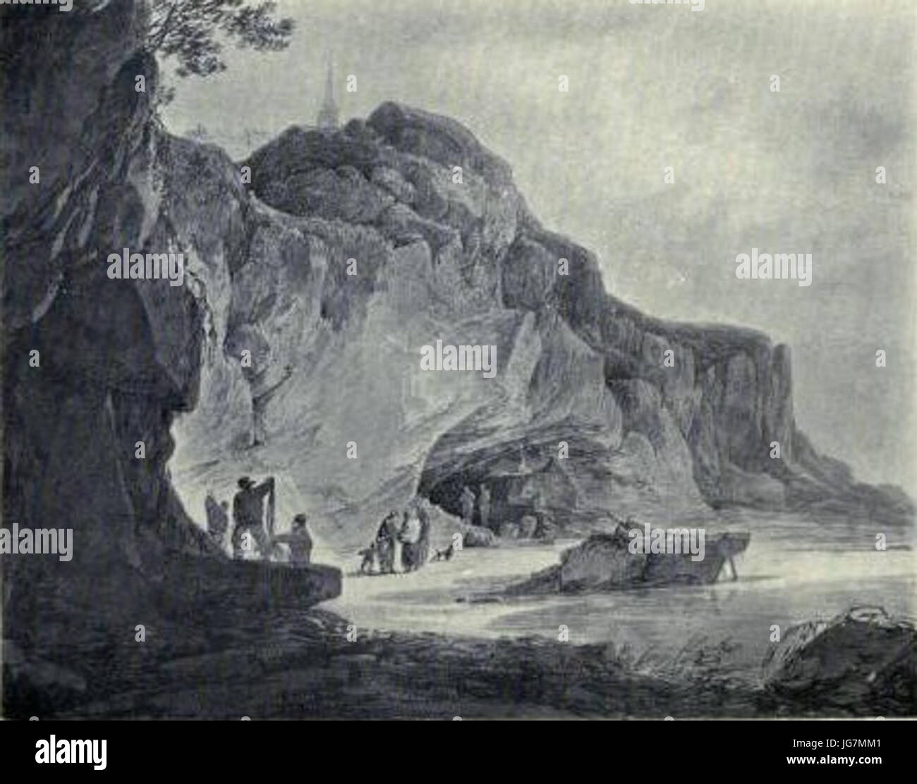 The smuggler s cave Stock Photo - Alamy