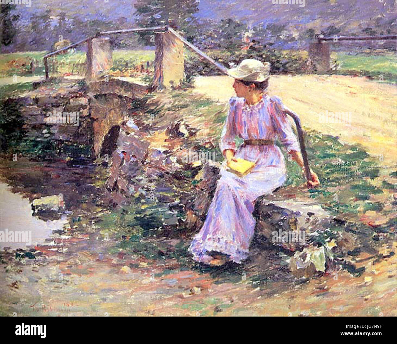 Theodore Robinson - La débacle Stock Photo - Alamy