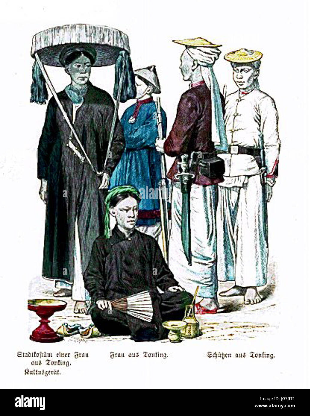 Map of tonkin Cut Out Stock Images & Pictures - Alamy