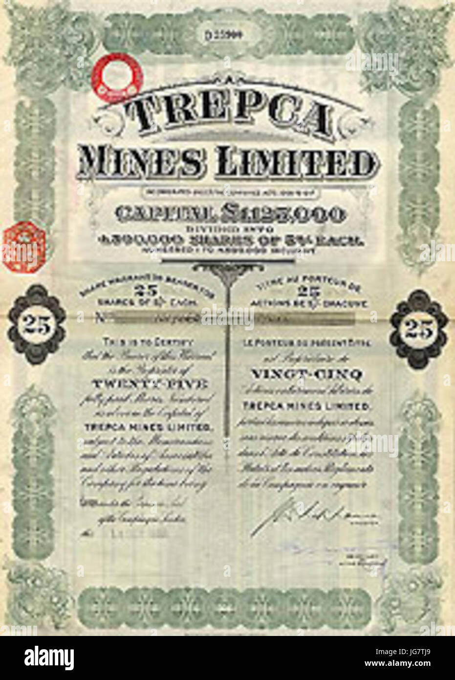 Trepça Mines Limited Contract Stock Photo - Alamy