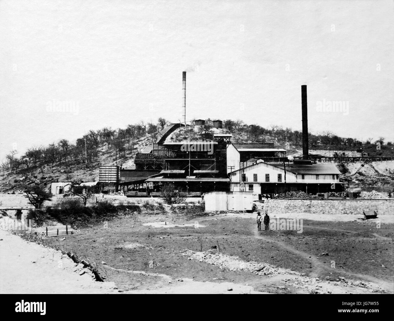 Tsumeb Huette 1910 Stock Photo - Alamy