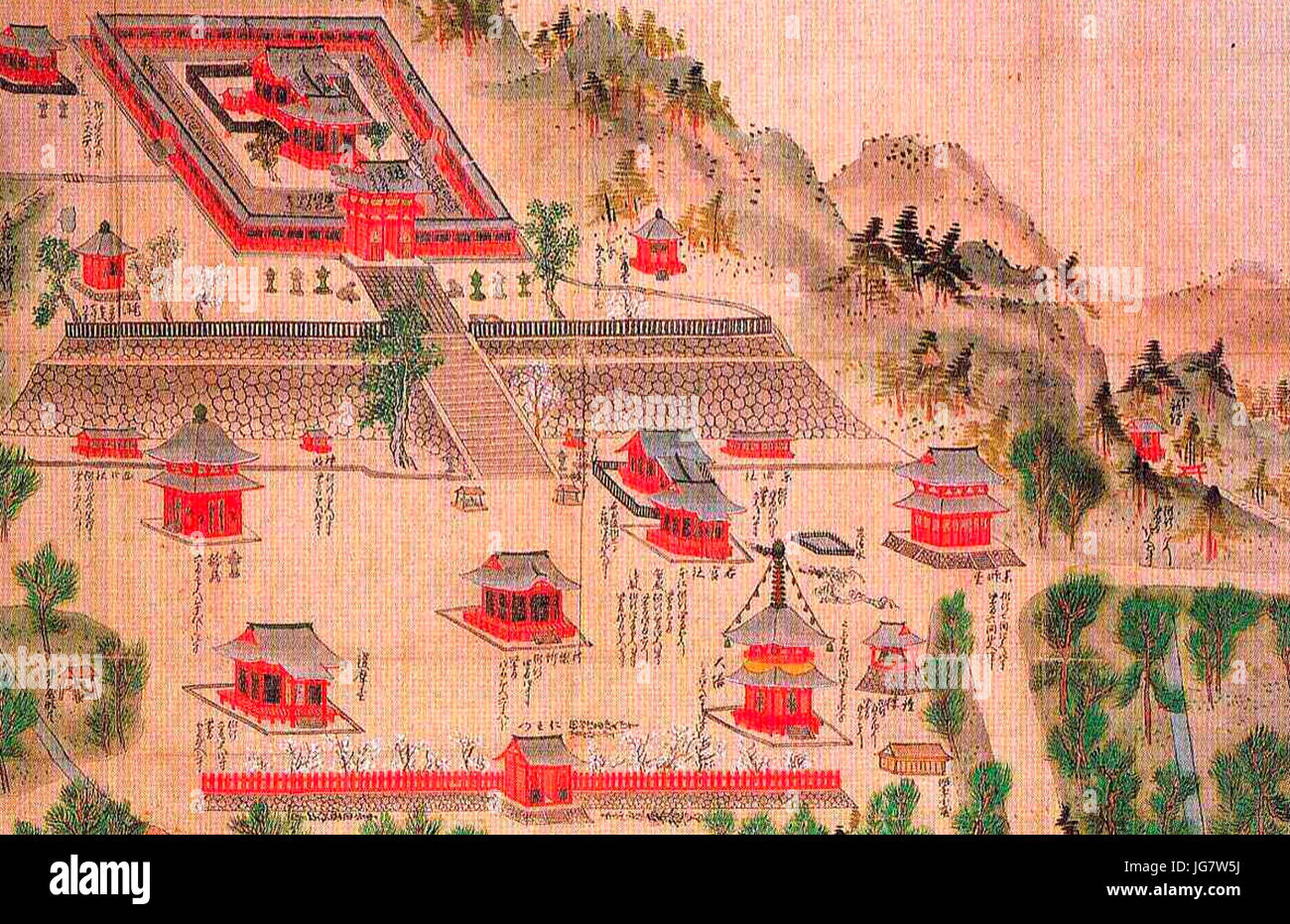 Tsurugaoka painting hi-res stock photography and images - Alamy