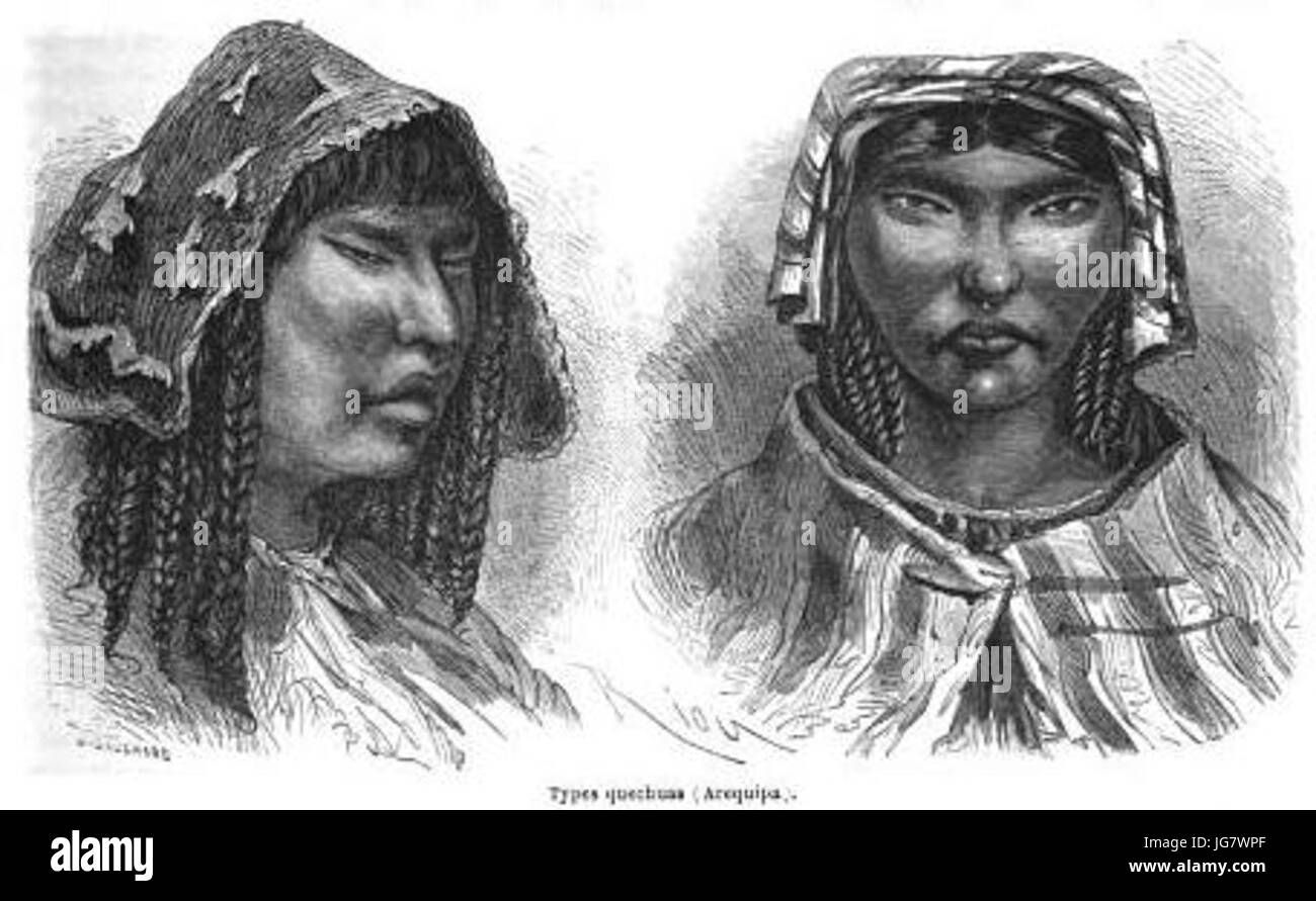 Types quechuas 28Arequipa29 Stock Photo - Alamy